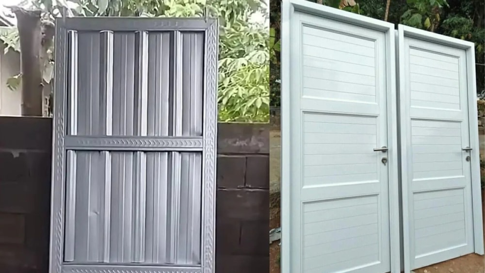 Harga Pintu dari Baja Ringan Lebih Murah dari Aluminium? Mana Lebih Baik?