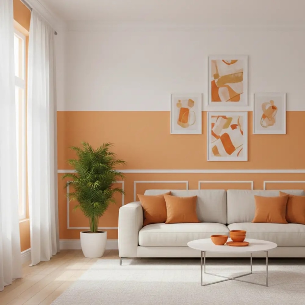 5 Ide Kombinasi Warna Orange untuk Interior Rumah Makin Instagramable