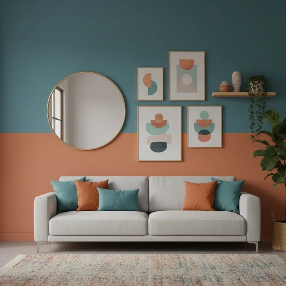 5 Ide Kombinasi Warna Orange untuk Interior Rumah Makin Instagramable