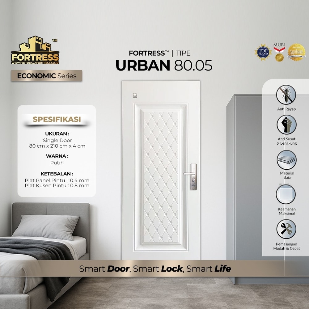 Upgrade Kantormu Seketika dengan Desain Pintu Elegan dari Fortress!