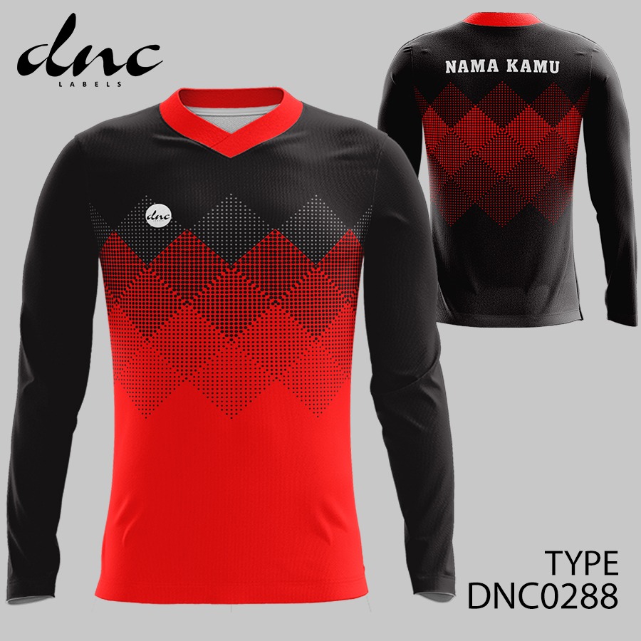 Jersey Sepeda MTB Gowes Expectacular Series Baju Lengan Panjang Bahan Dry Fit Premium DNC Labels ...