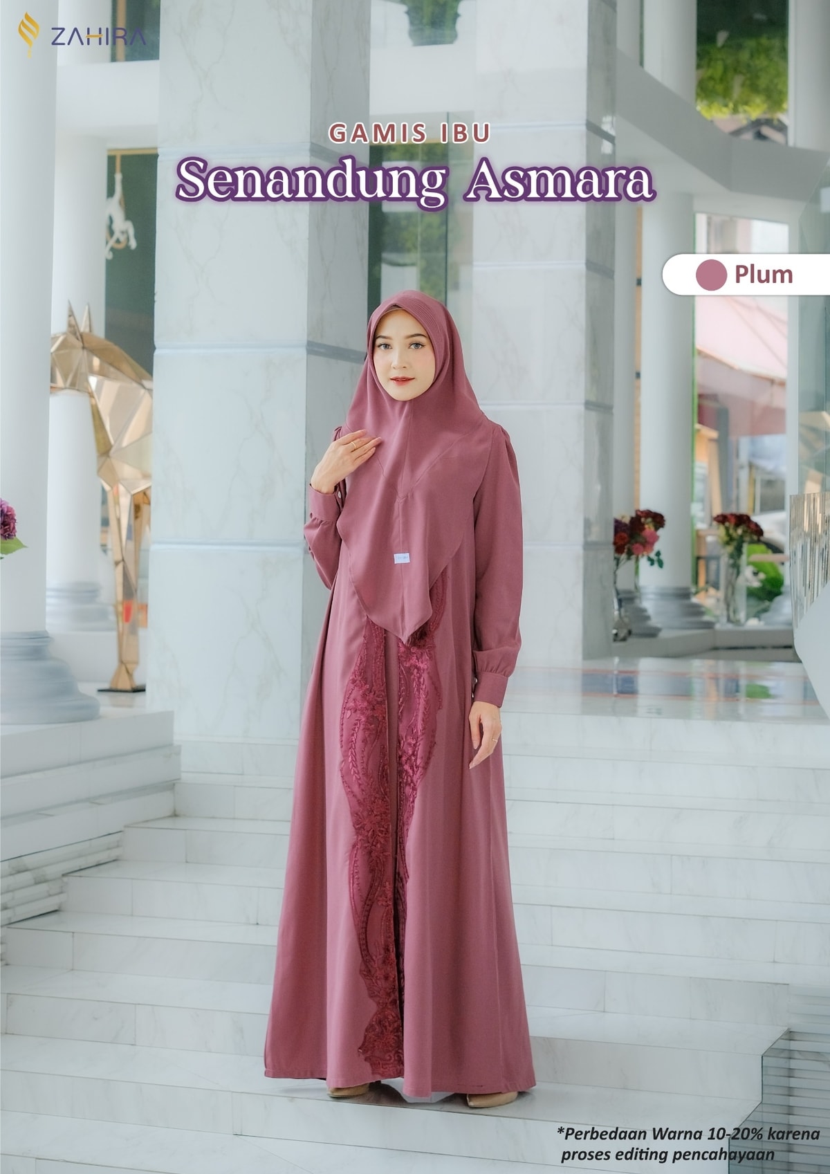 Gamis Ibu Senandung Asmara Set