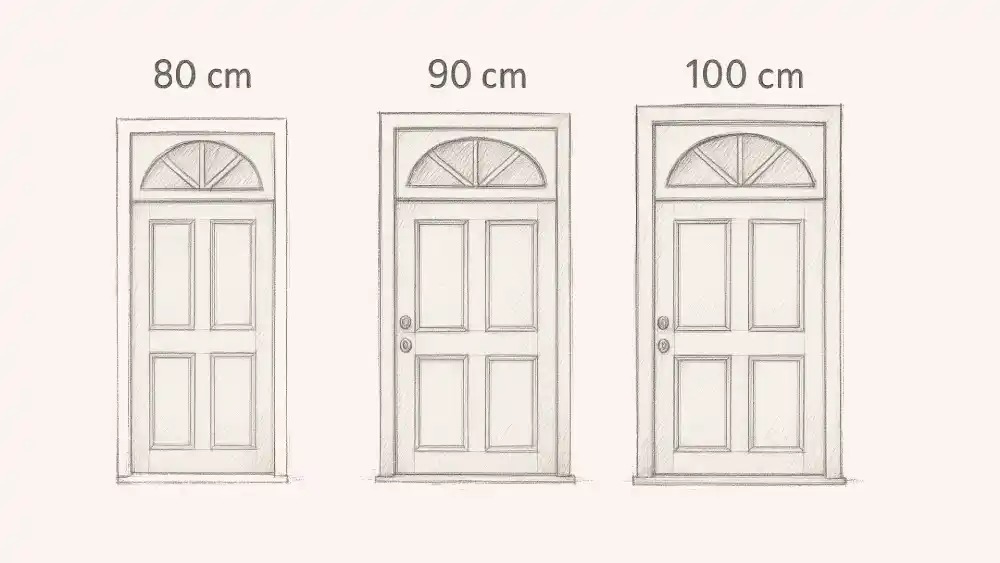 Catat! Ini Lebar Pintu Rumah Standar dan Mewah yang Perlu Diketahui!