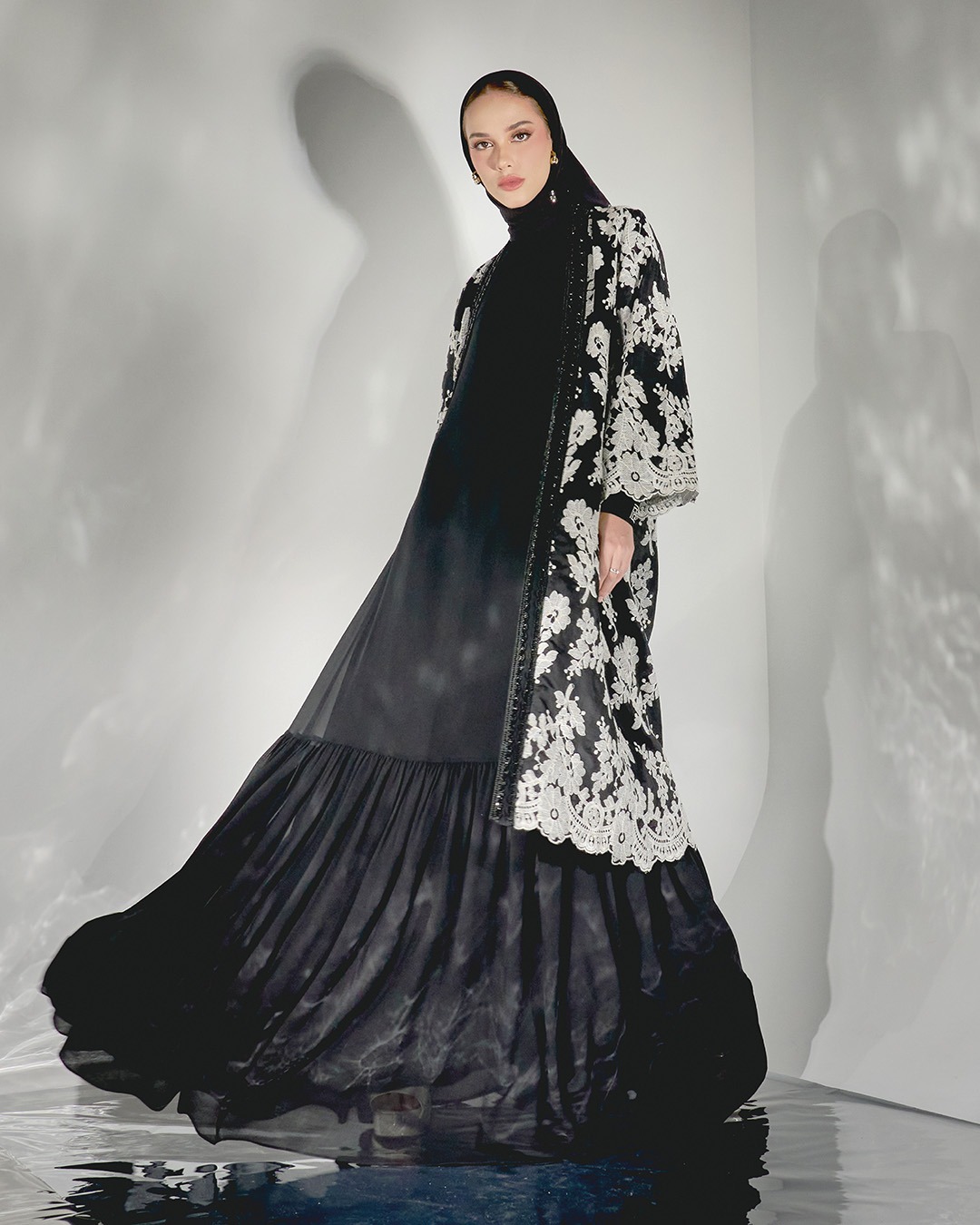 CALLA DRESS SET BLACK