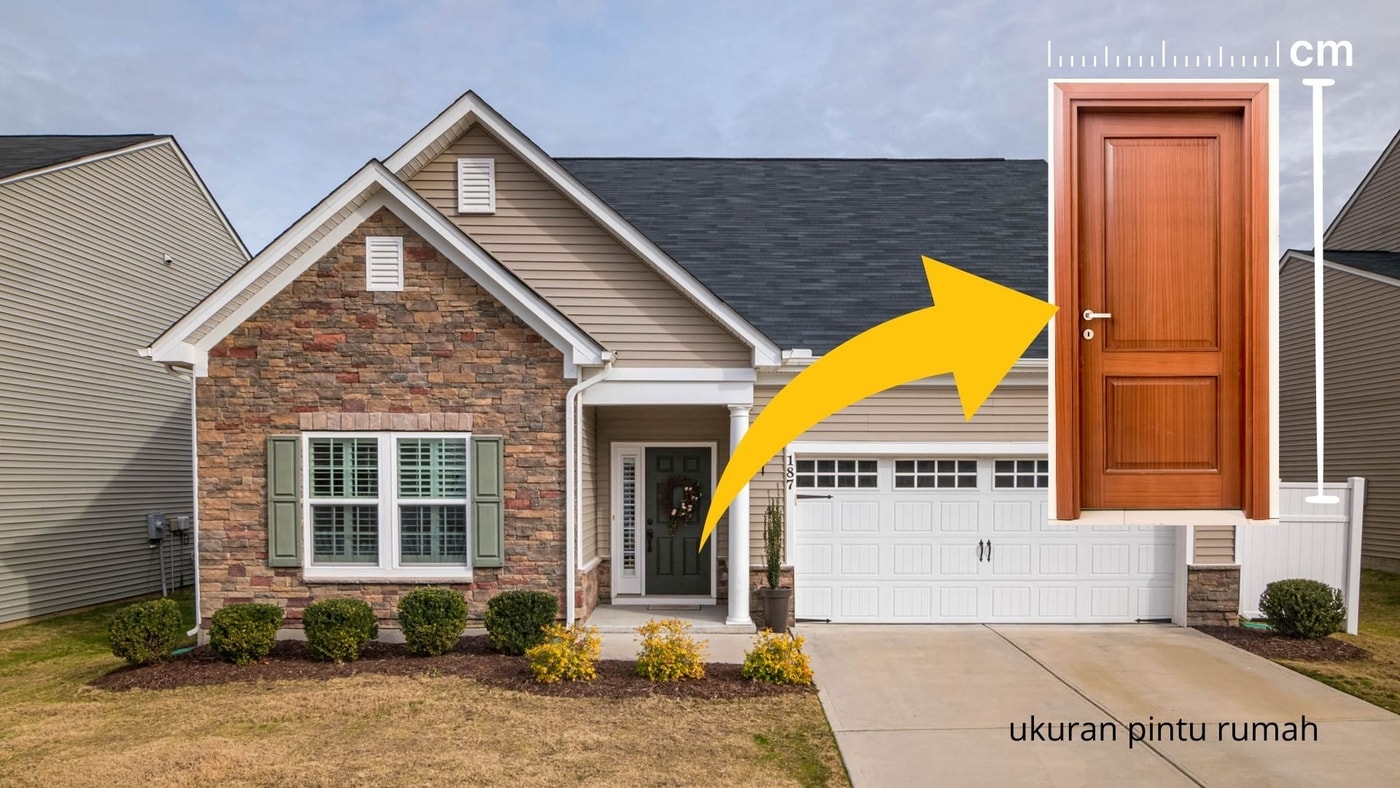 Ukuran Pintu Rumah Sesuai Standar dan Menurut Feng Shui