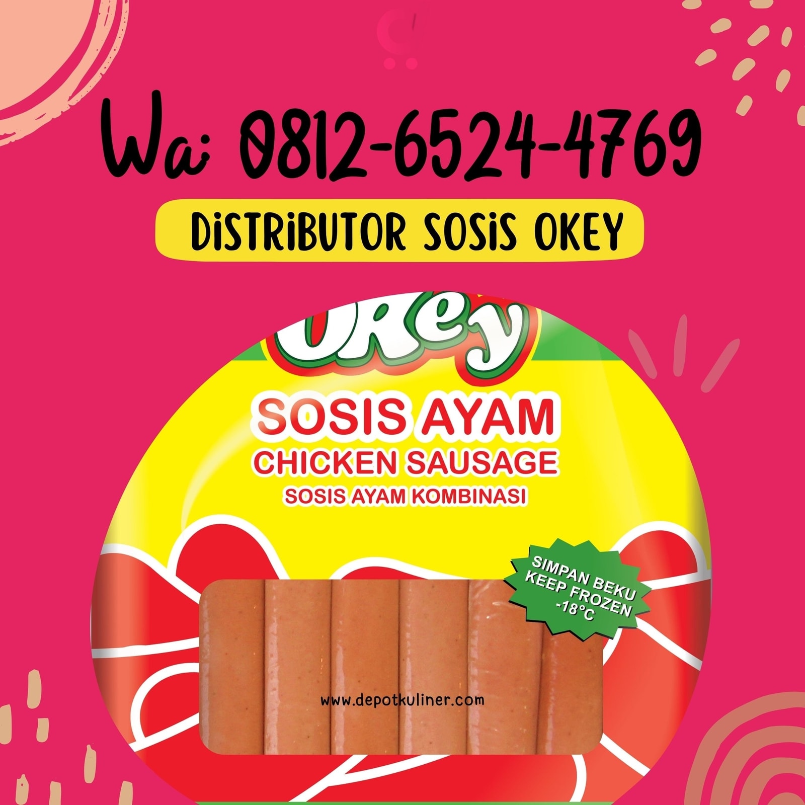 Sosis Okey – Distributor Resmi, Harga Paling Okey!