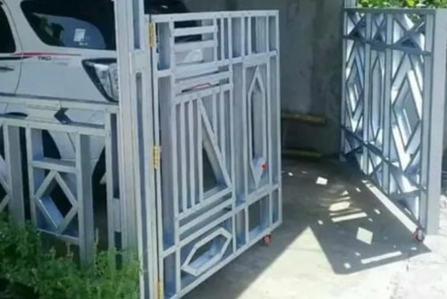 Wajib Dicoba! Ini Desain Pintu Gerbang Baja Ringan yang Bagus