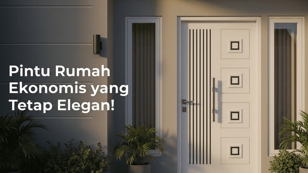 Hanya Disini! Jual Pintu Rumah Ekonomis Kualitas Juara