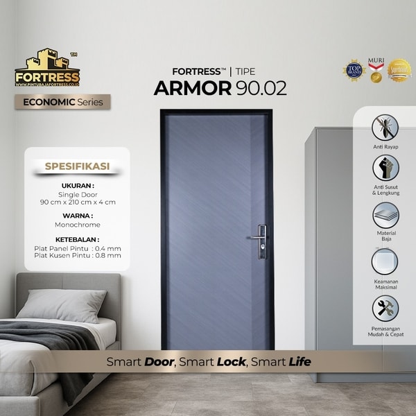 Rahasia Elegan Hunian Modern: Pakai Model Pintu Besi Minimalis Ini Aja!