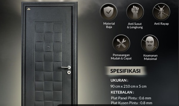 Berapa Ukuran Pintu Ideal untuk Rumah? Catat Nih Ukuran Berikut!