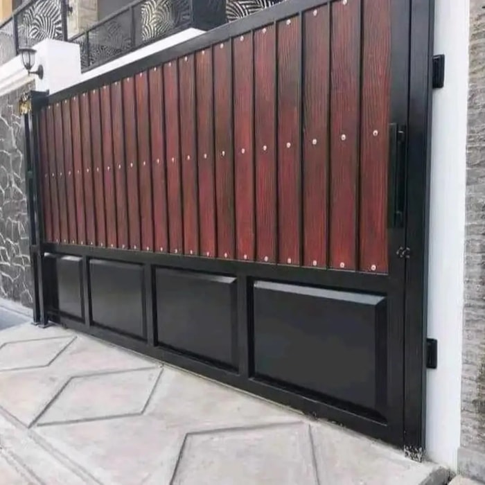 Inspiratif! Ini Koleksi Model Pintu Gerbang Minimalis dengan Motif Elegan
