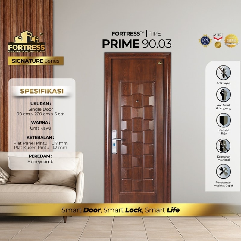 Mewah! Fortress Hadirkan Pintu Hotel Bintang 5 yang Elegan