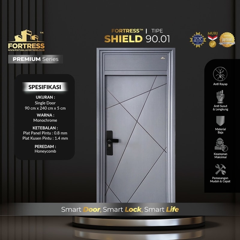 Upgrade Kantormu Seketika dengan Desain Pintu Elegan dari Fortress!