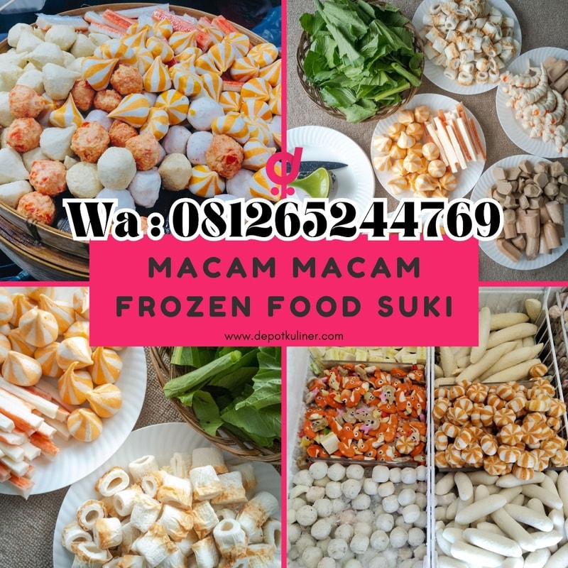 Macam-Macam Frozen Food Suki dari Depot Kuliner